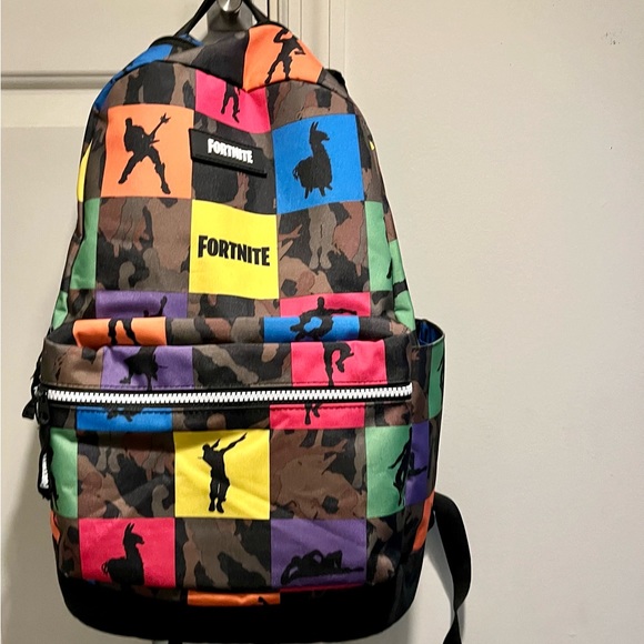 Fortnite | Accessories | Fortnite Multicolored Backpack | Poshmark